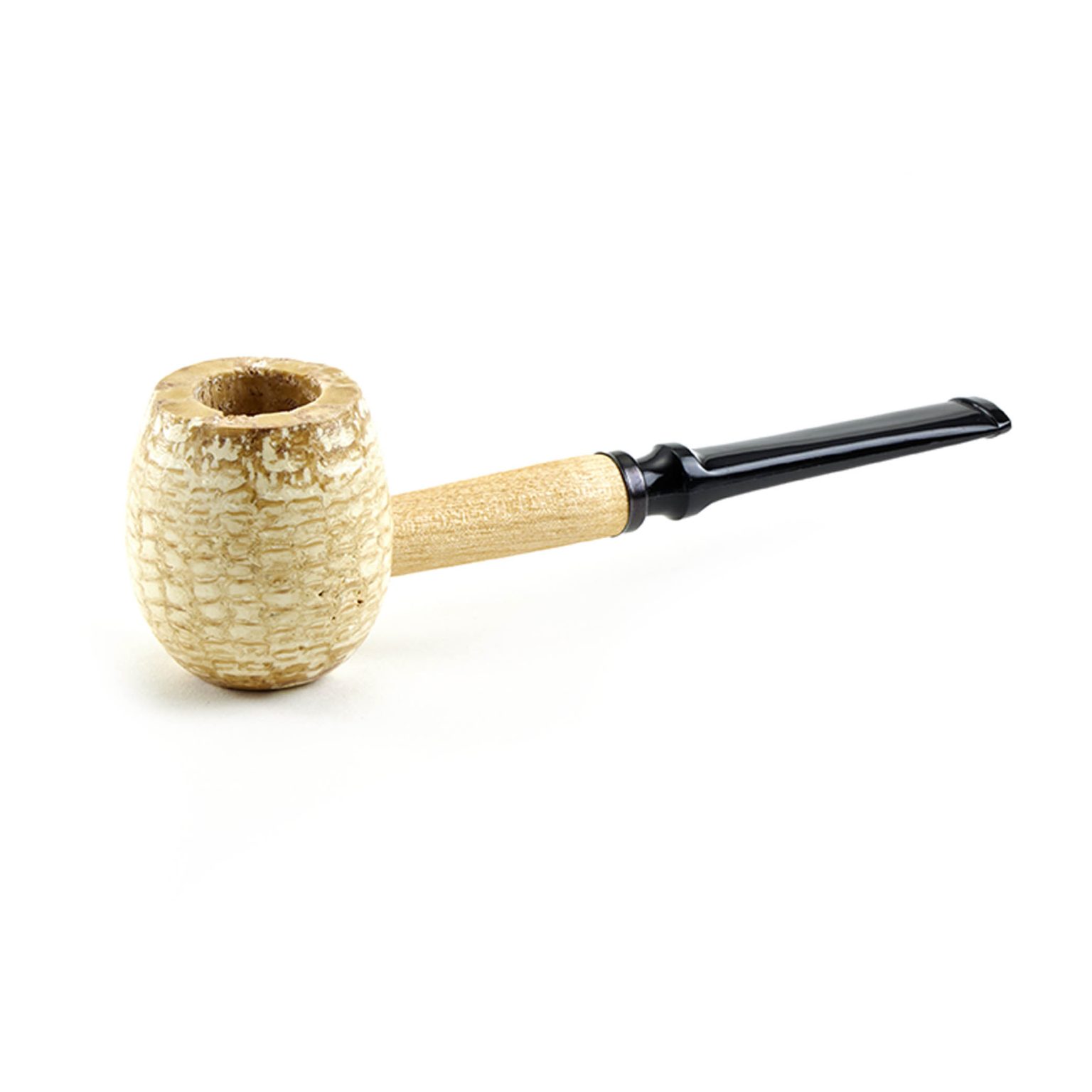 MacArthur 5-Star Natural Straight Corn Cob Pipe - CornCobPipe.com
