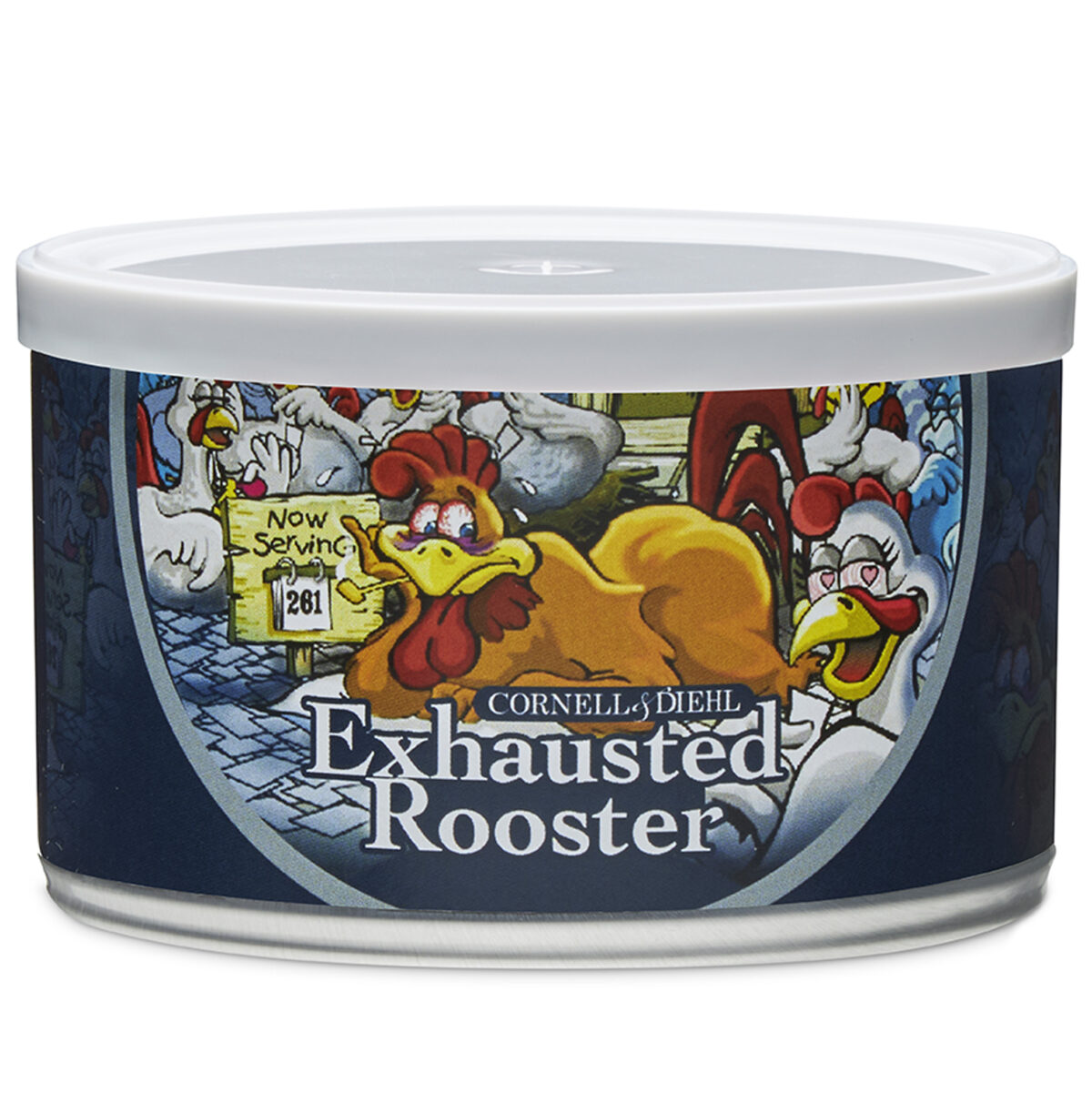 Cornell & Diehl Exhausted Rooster - CornCobPipe.com